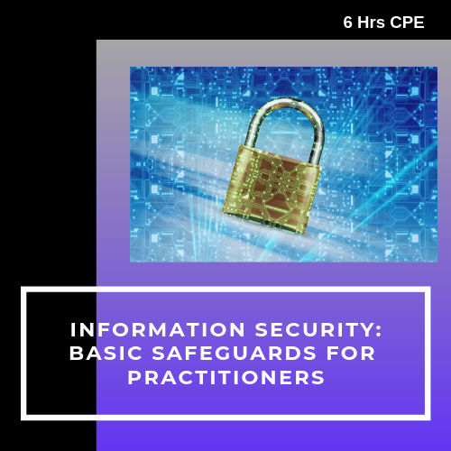 Information Security 6 hr CPE course • JN CPE Courses for CPAs & EAs