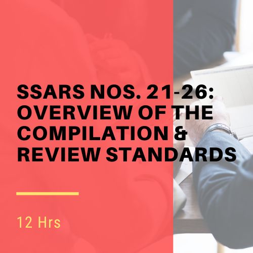 SSARS 21-26 Overview Online CPE Course • JN CPE Courses